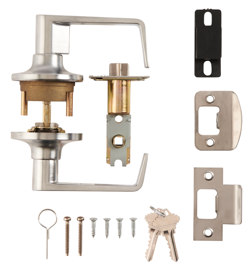 UH40050 & UH40099 LIGHT DUTY STOREROOM FLAT LEVER – Universal Hardware